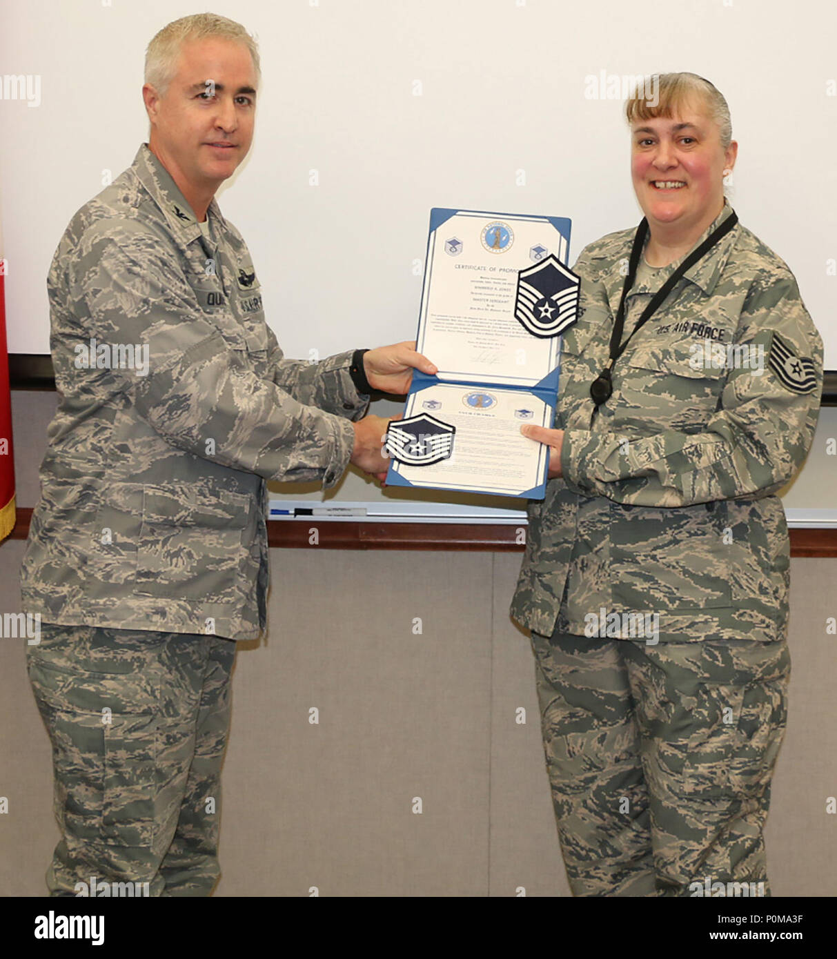 Col. Paul Quigley, Commander, 224th Air Defense Squadron, served as the ...