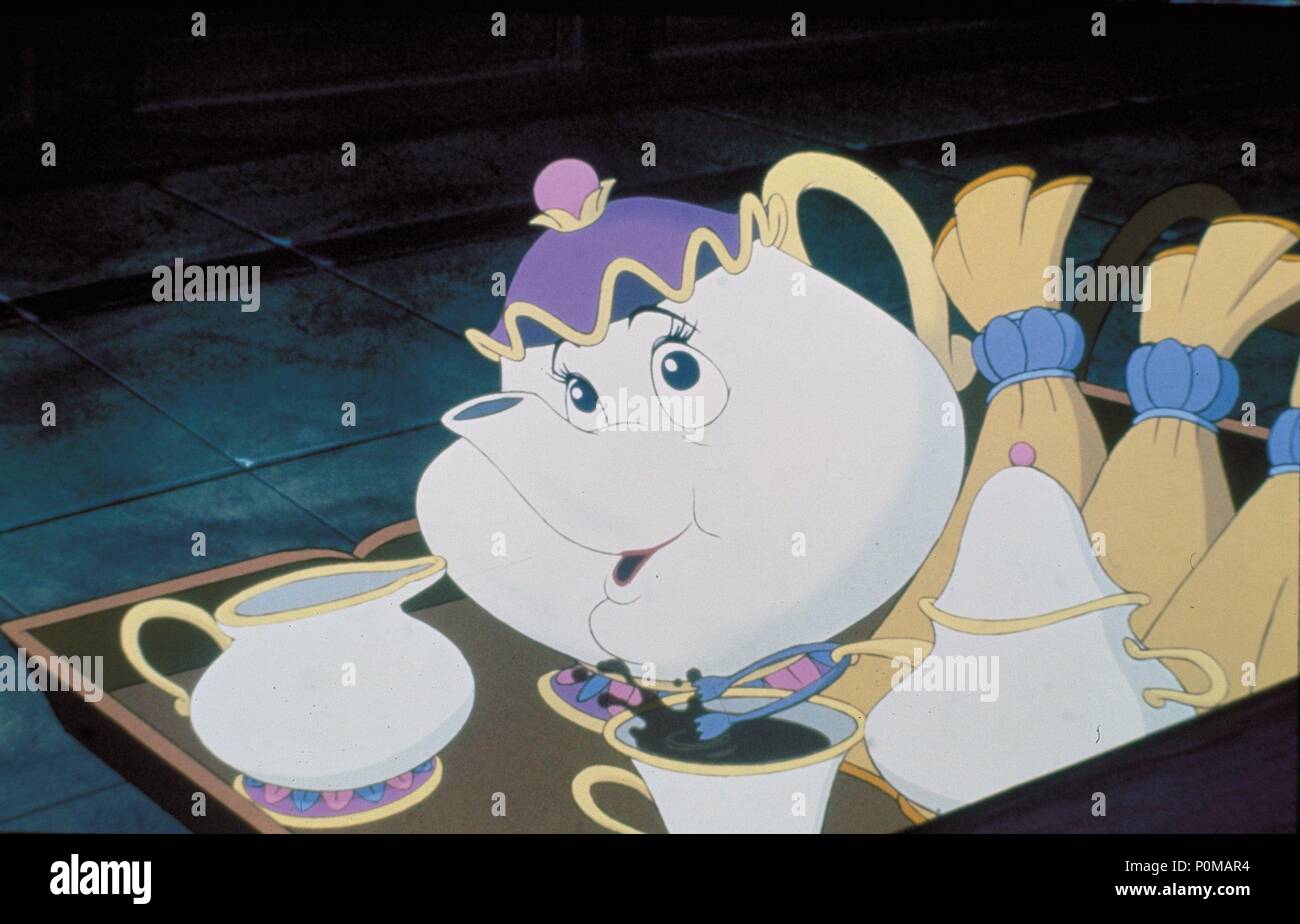 Beauty and the beast disney 1991 hi-res stock photography and images ...