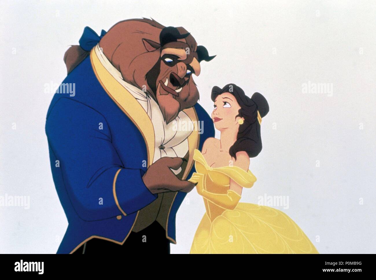 Beauty and the beast disney 1991 hi-res stock photography and images ...