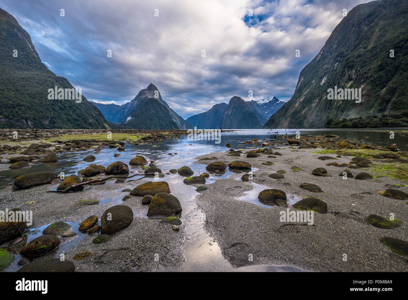 Milford Sound (Piopiotahi) is a famous attraction in the Fiordland ...