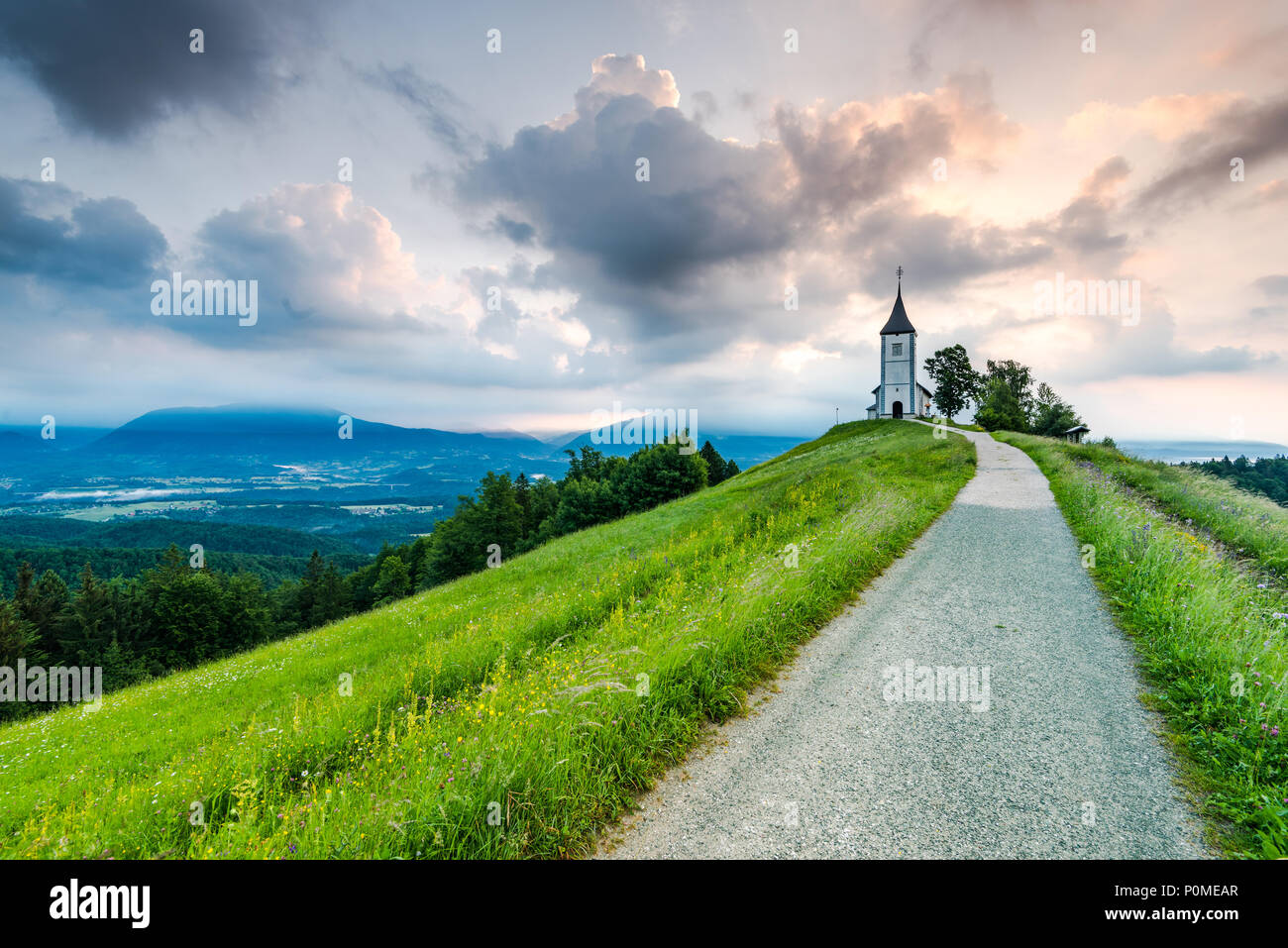 Jamnik village church hi-res stock photography and images - Alamy
