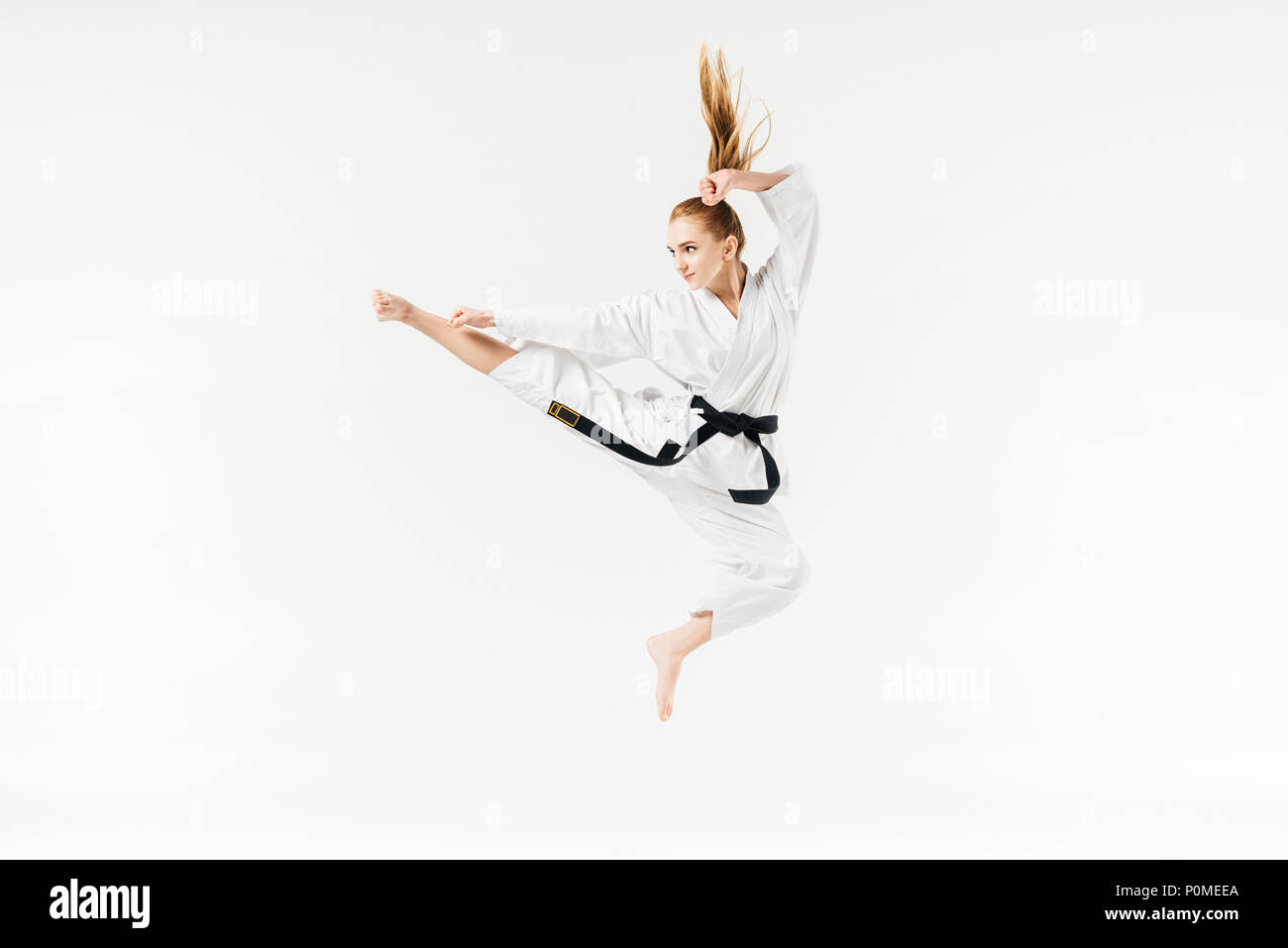 Jumping defense hi-res stock photography and images - Alamy