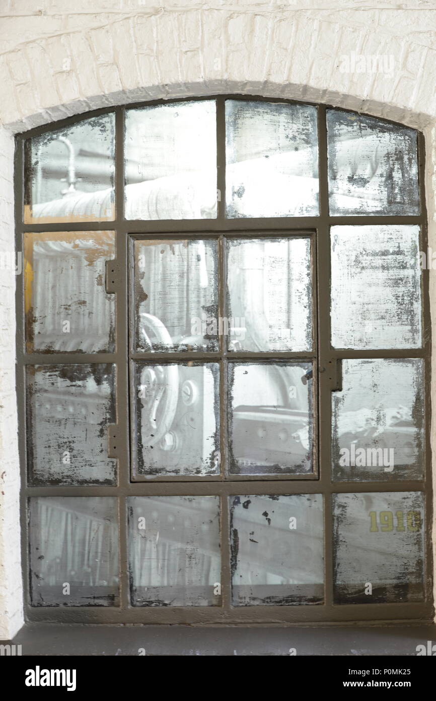 Old equipment at a beer factory Stock Photo - Alamy