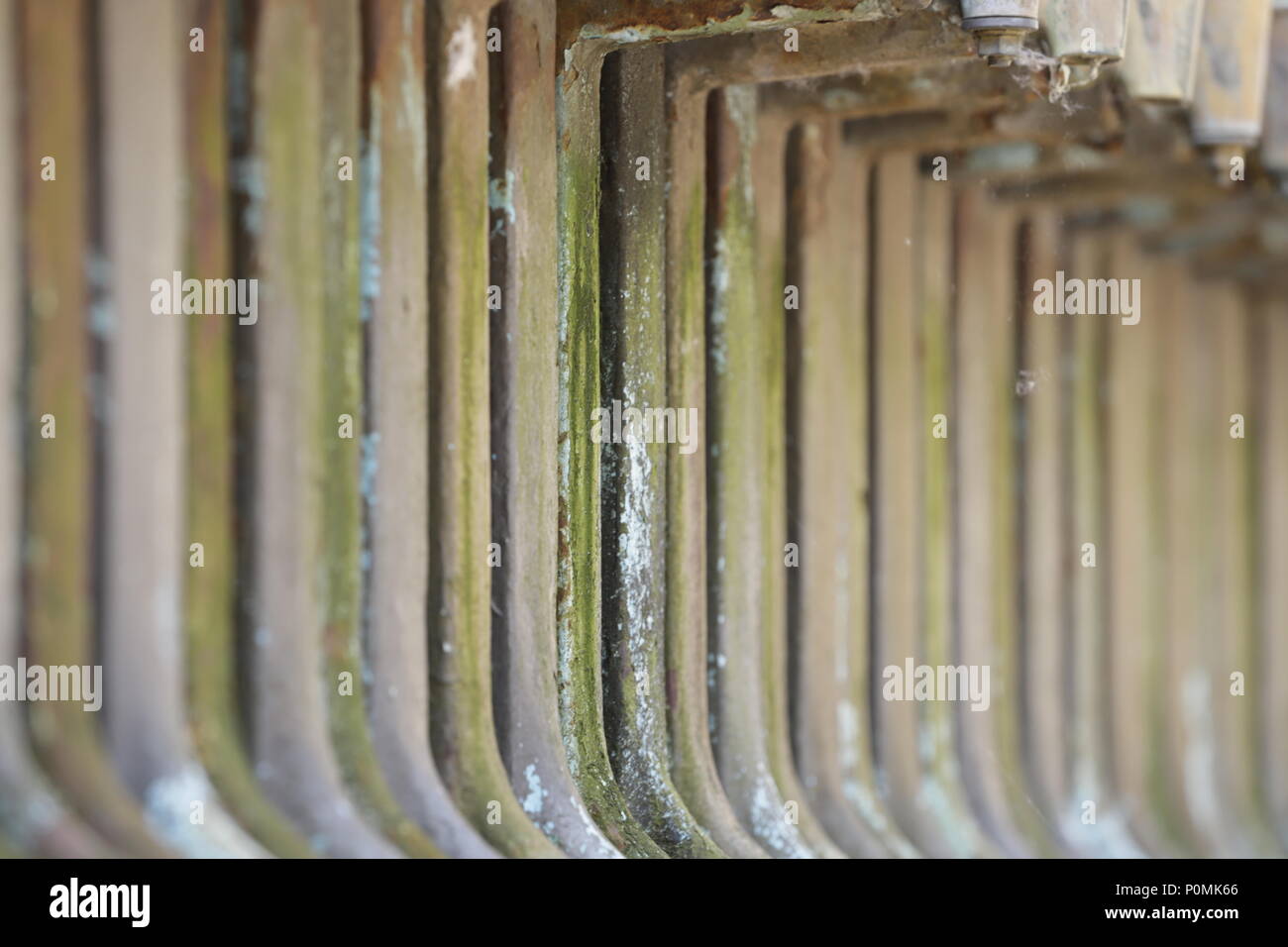 Old equipment at a beer factory Stock Photo - Alamy