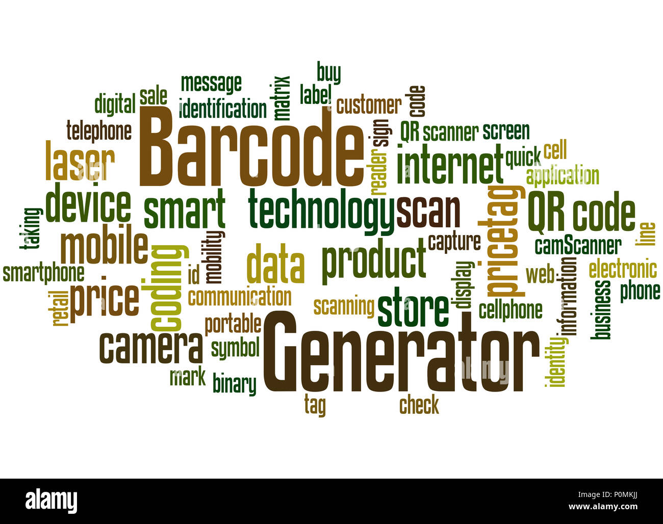 Barcode generator hi-res stock photography and images - Alamy