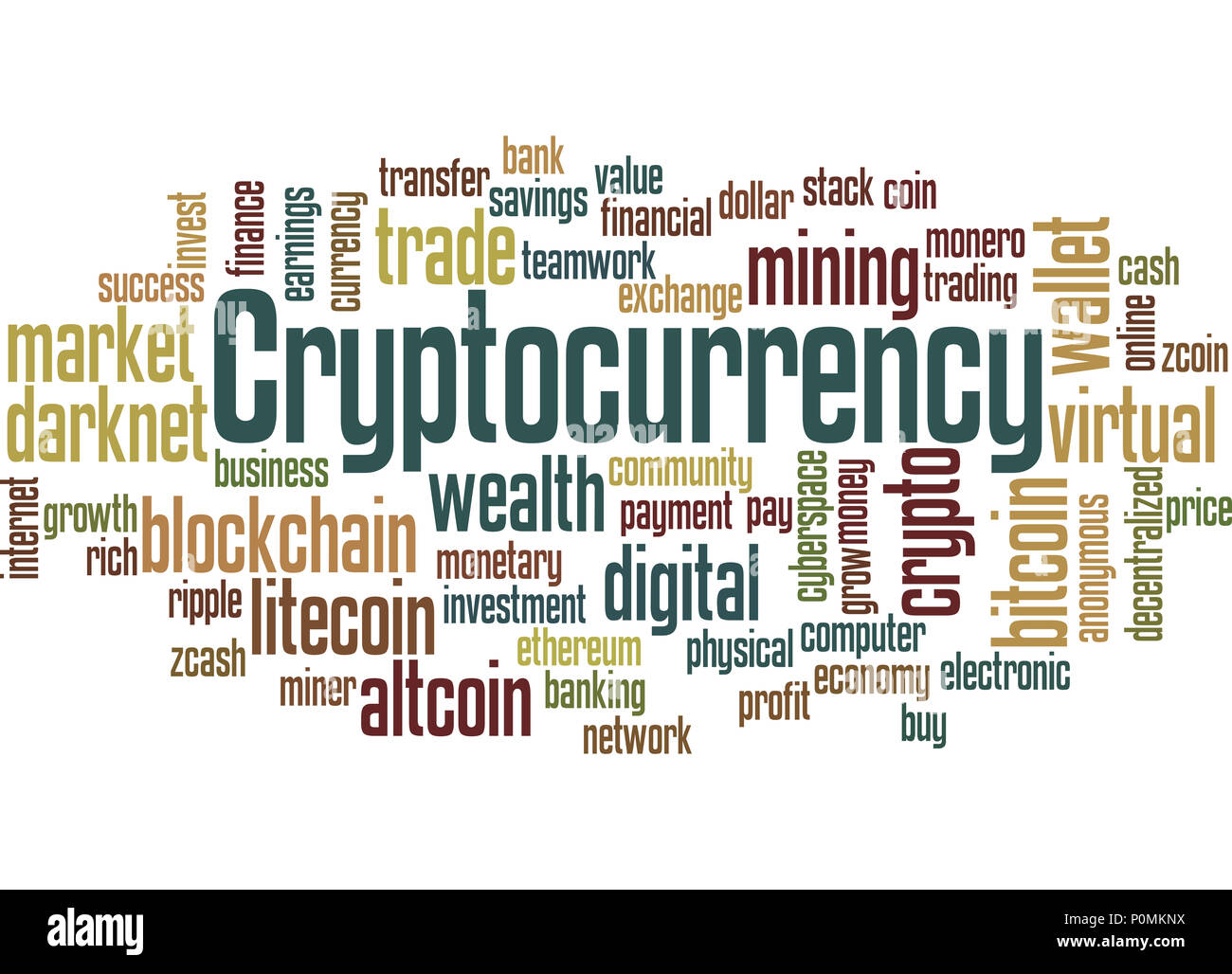 Cryptocurrency word hi-res stock photography and images - Alamy