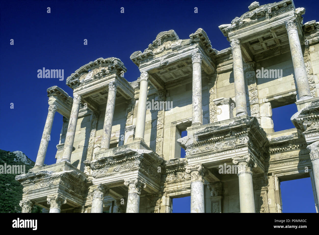 1996 HISTORICAL LIBRARY OF CELSUS ROMAN RUINS EPHESUS IZMIR TURKEY ...