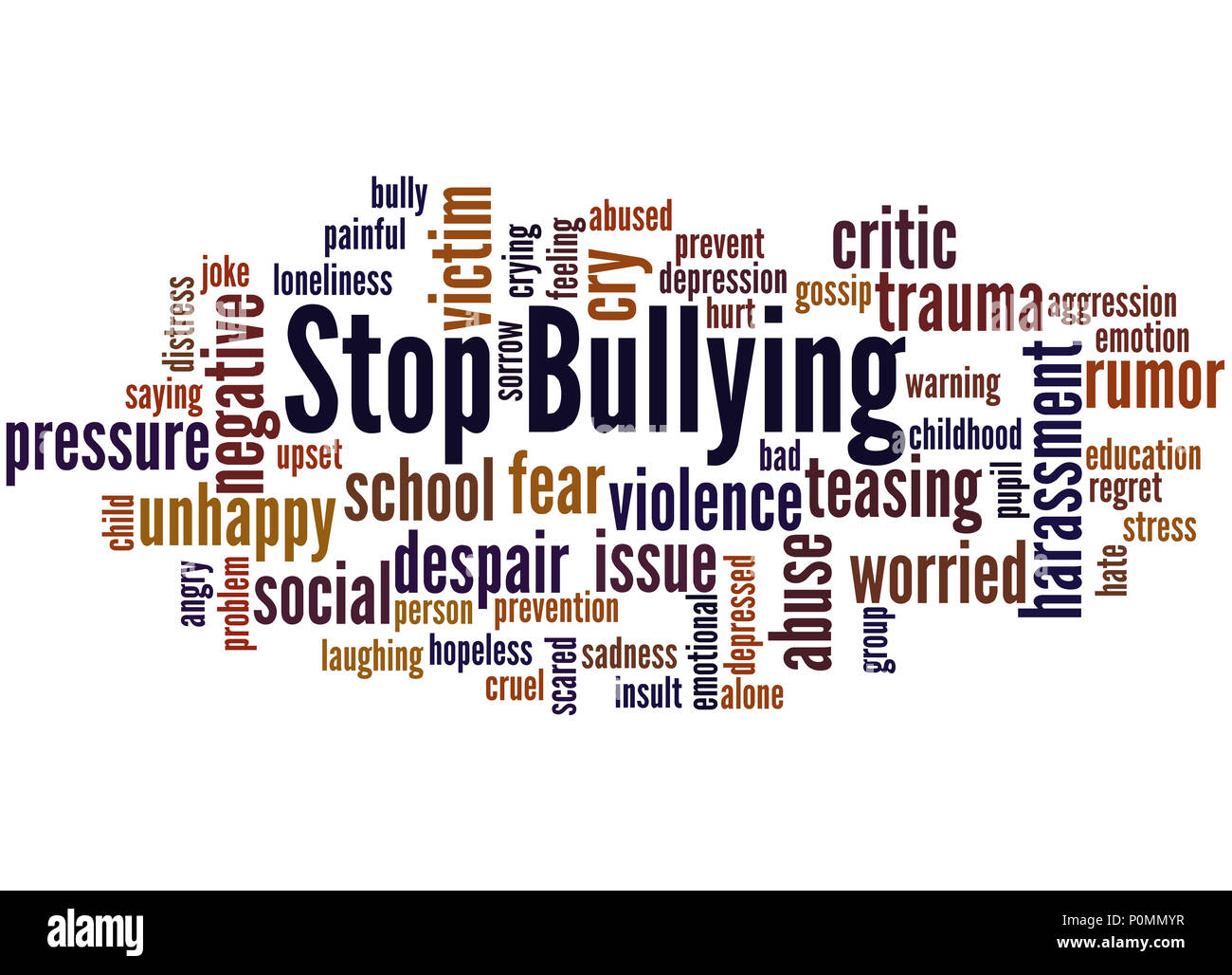 Stop Bullying Words