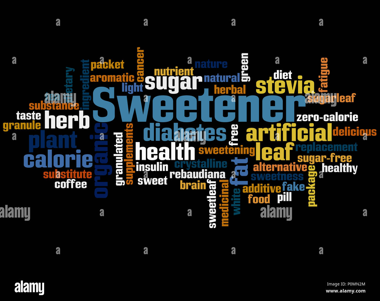 Food additive word cloud hi-res stock photography and images - Alamy