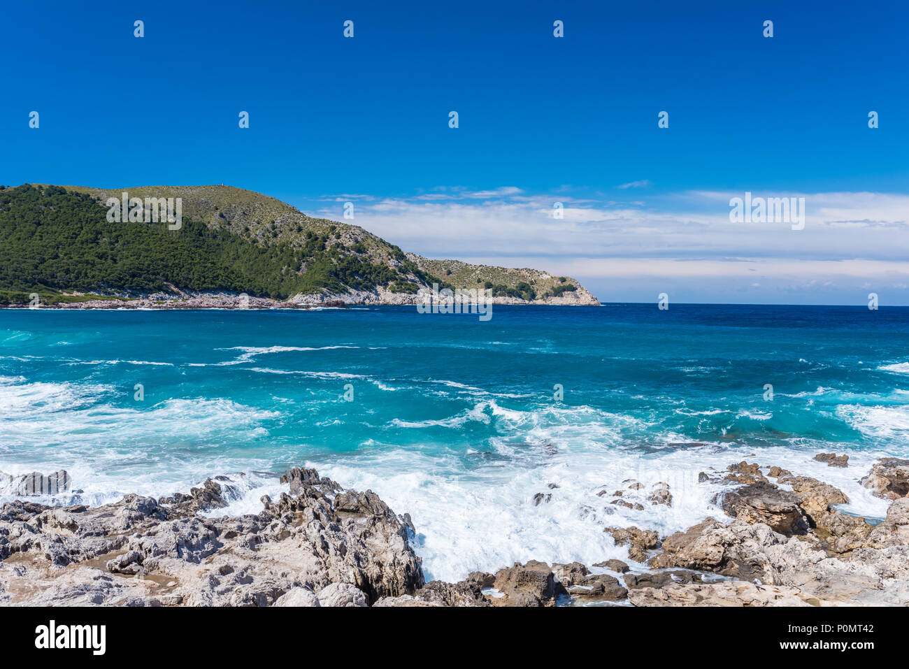 Cala Agulla on Mallorca, Spain Stock Photo - Alamy