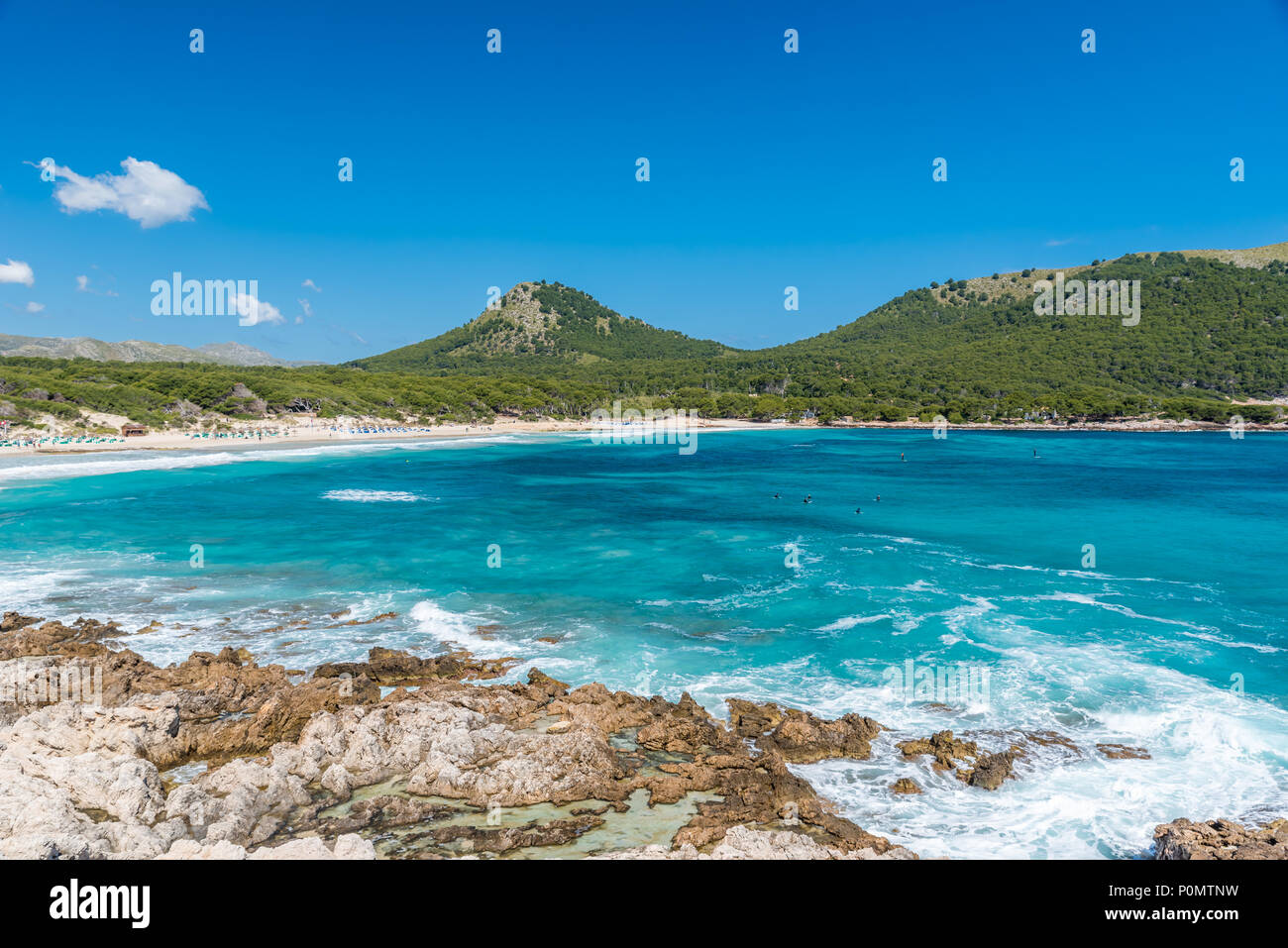 Cala Agulla on Mallorca, Spain Stock Photo - Alamy