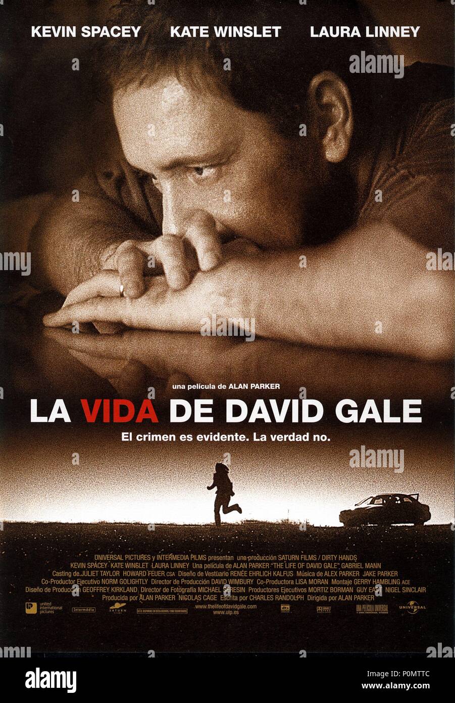 Original Film Title: THE LIFE OF DAVID GALE. English Title: THE LIFE OF ...