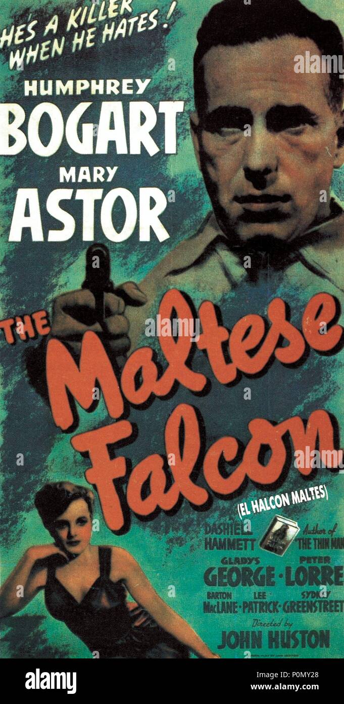 Original Film Title: THE MALTESE FALCON. English Title: THE MALTESE ...