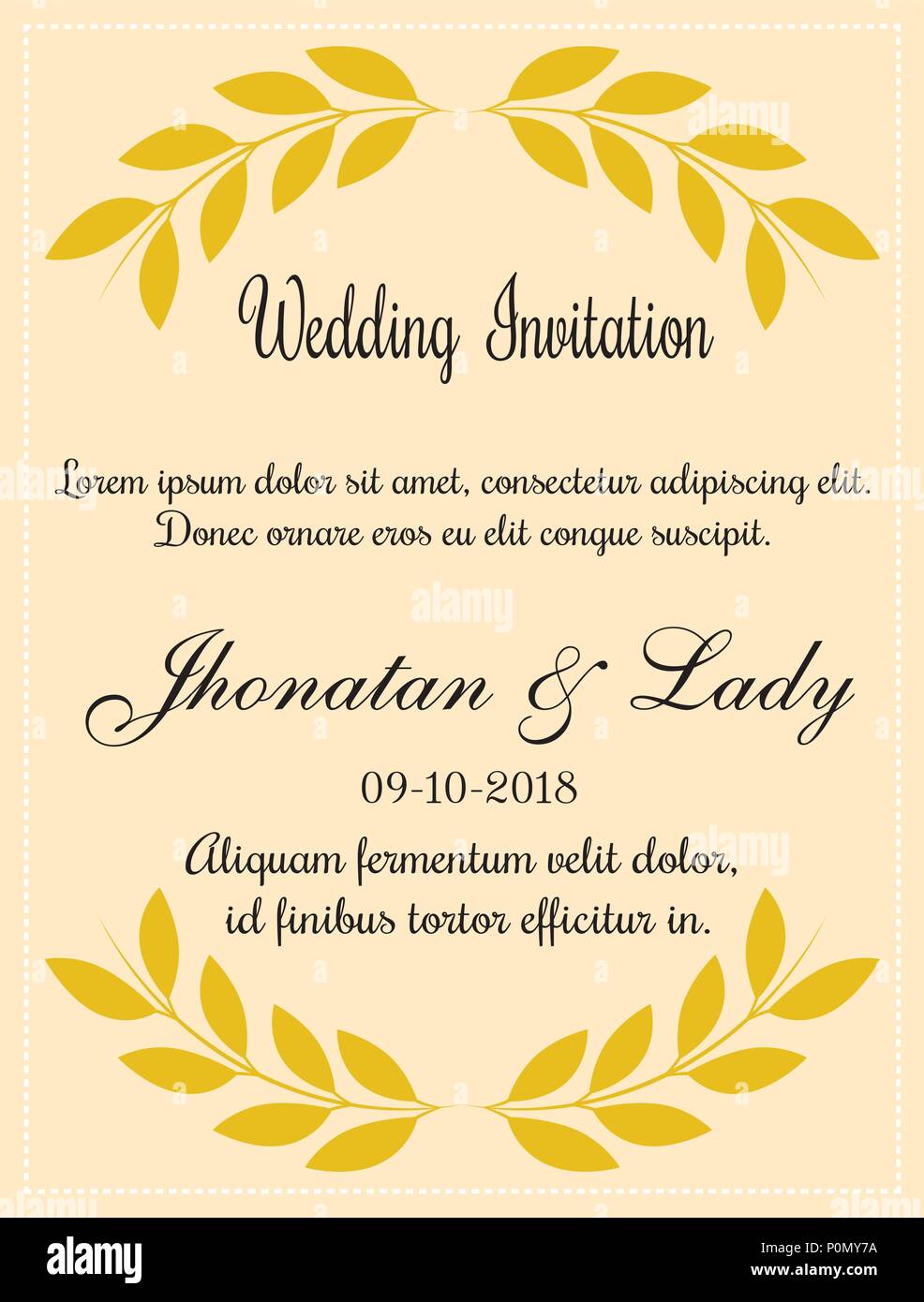 Online Free Mdf Floral Frame Wedding Invitation Card With Laser Cutting ...