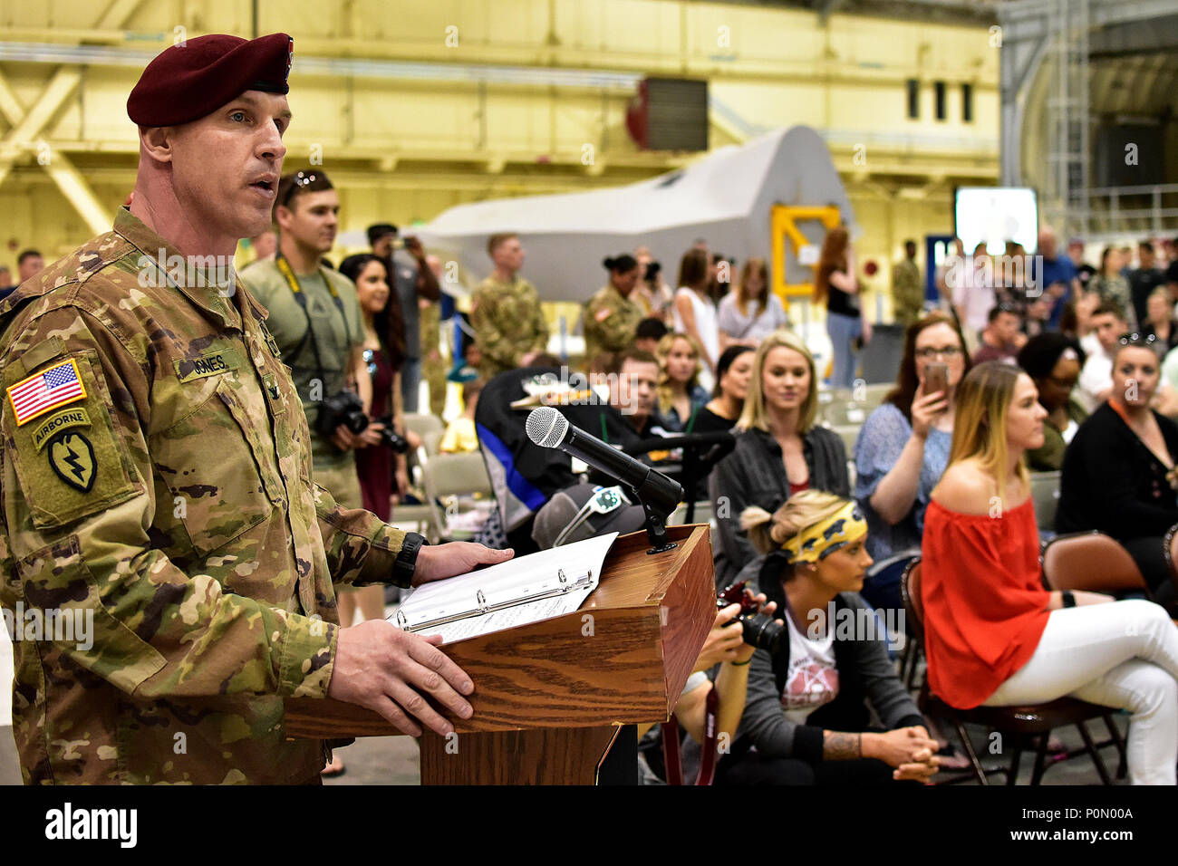 Col. Jason Jones, commander of the 4th Infantry Brigade Combat Team ...