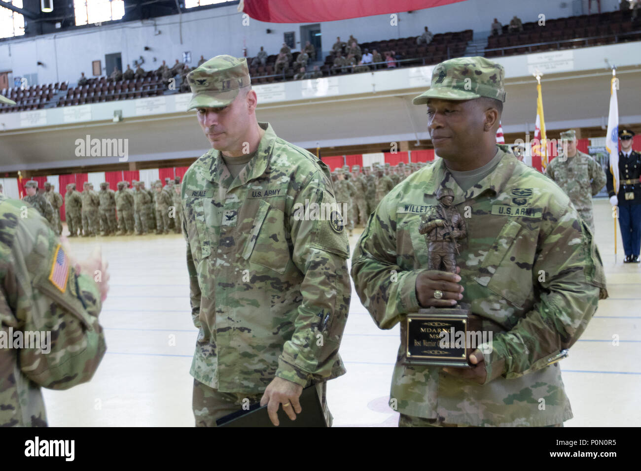 The Maryland Army National Guard hosted the change of command and ...