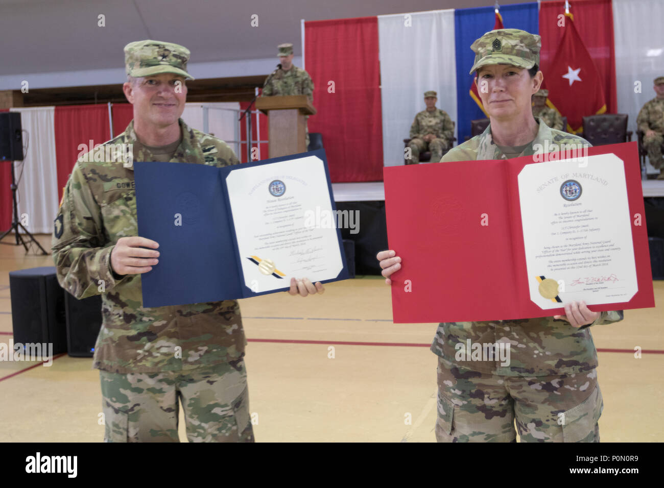 The Maryland Army National Guard hosted the change of command and ...