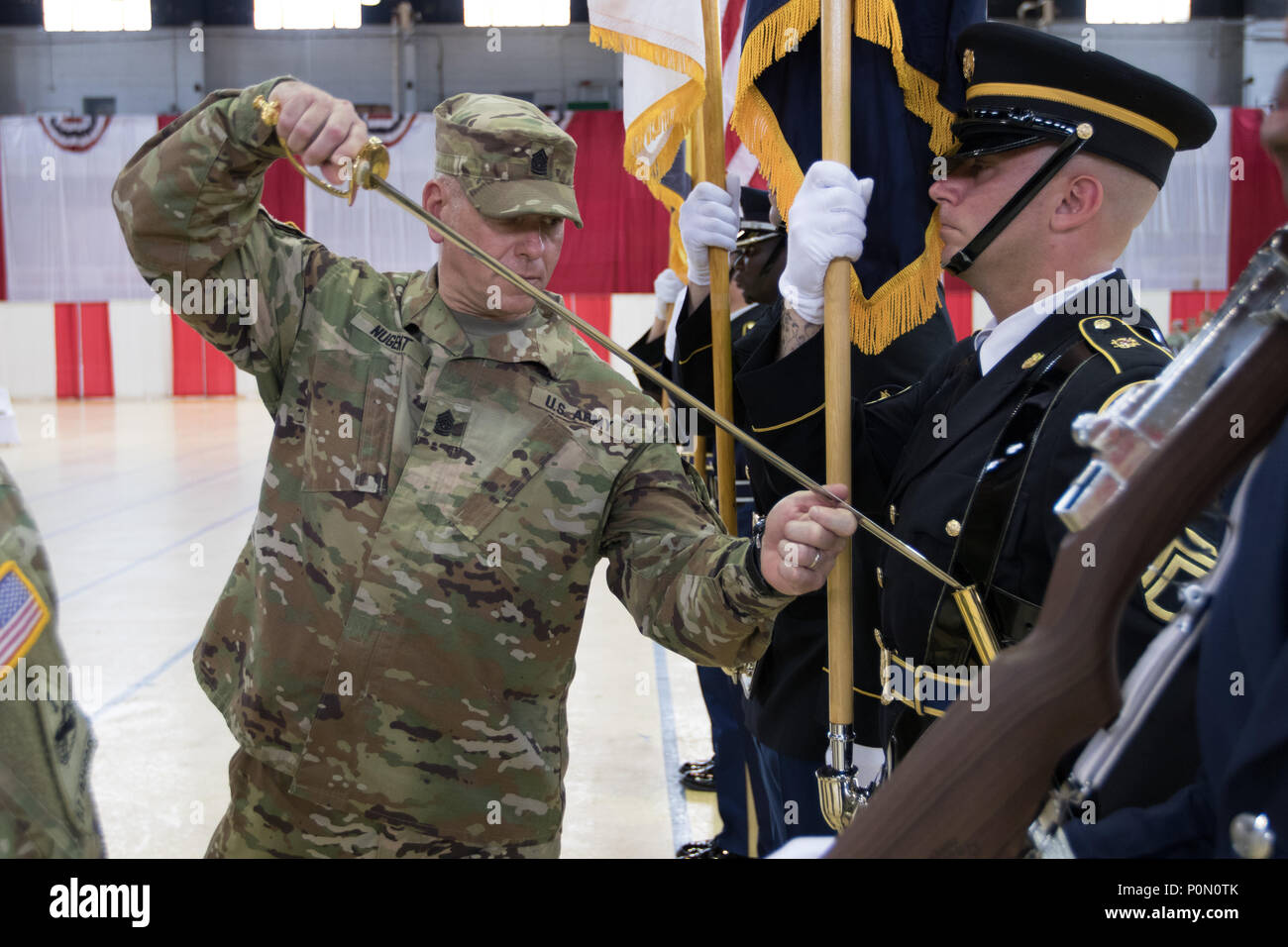 The Maryland Army National Guard hosted the change of command and ...