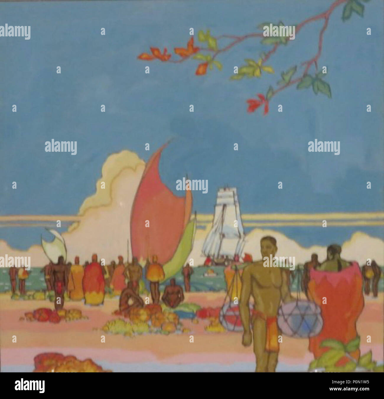 Early Traders of Hawaii by Arman Manookian c. 1927 Honolulu Museum of ...