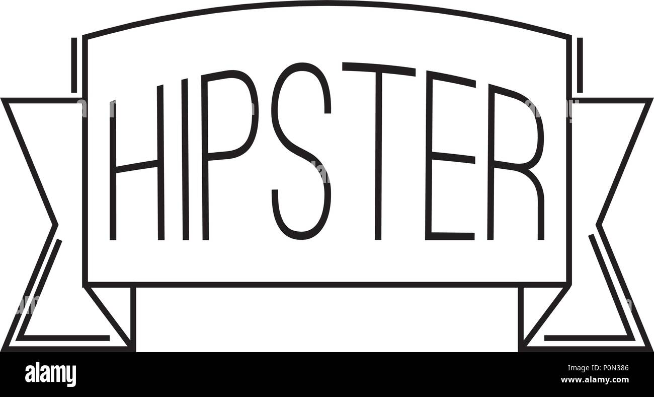 Abstract hipster label Stock Vector Image & Art - Alamy