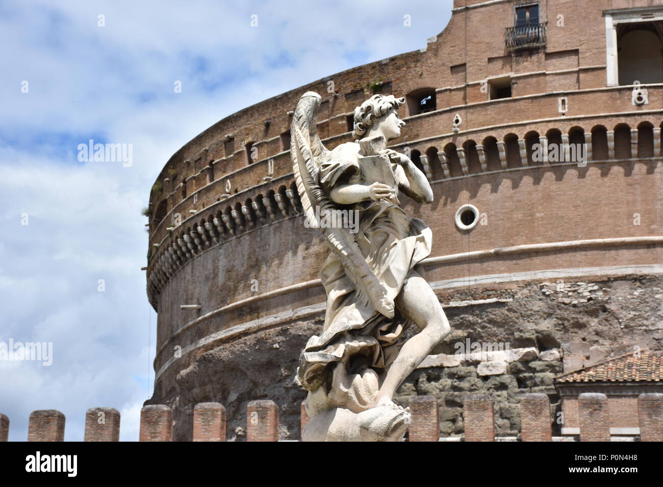 Rome, 17 May 2018, Reportage from S. Angel Castle. External and ...