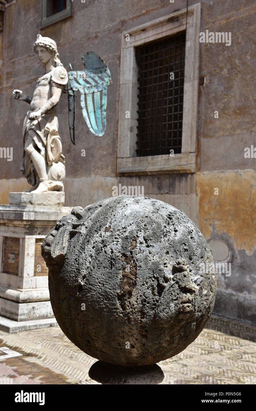 Rome, 17 May 2018, Reportage from S. Angel Castle. External and ...