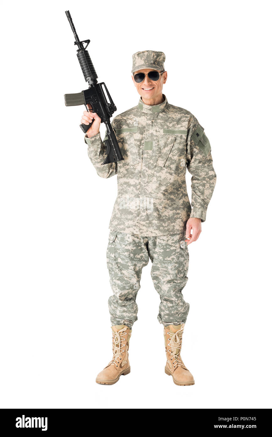 Army Man With Gun
