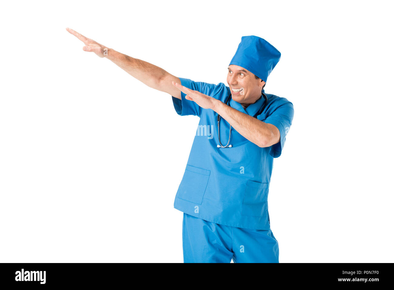 Doctor having fun hi-res stock photography and images - Alamy
