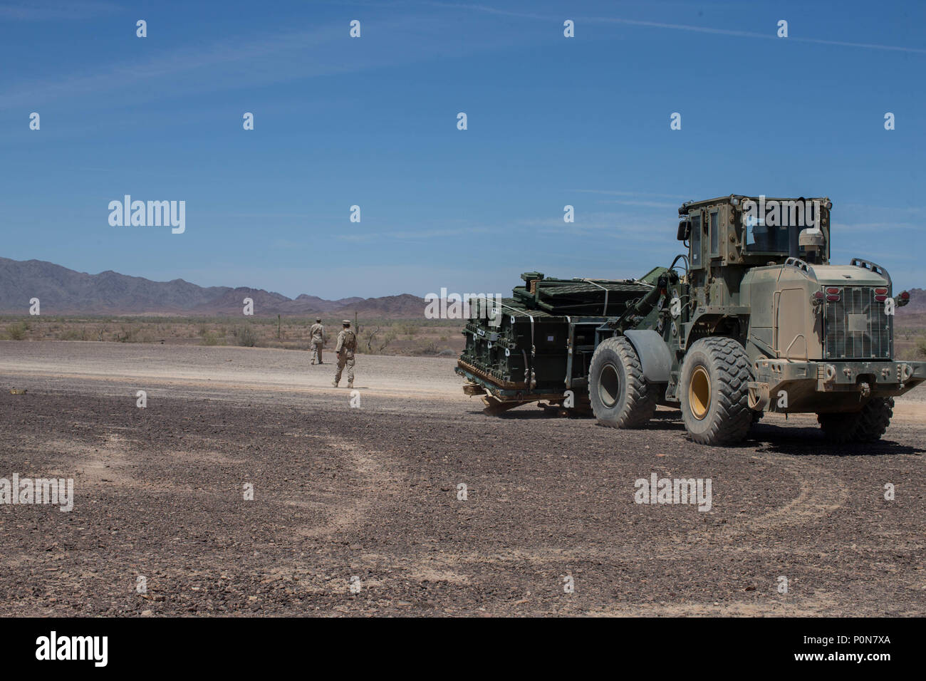 U.S. Marines with Bridge Company, 7th Engineer Support Battalion, 1st ...
