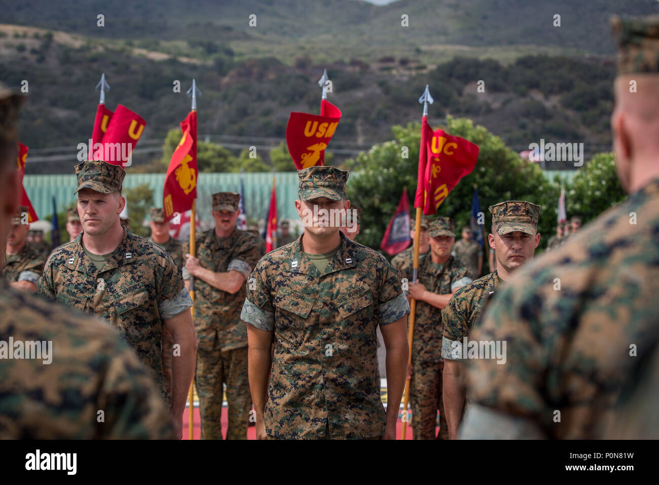 Marines with Infantry Training Battalion (ITB), School of Infantry-West ...