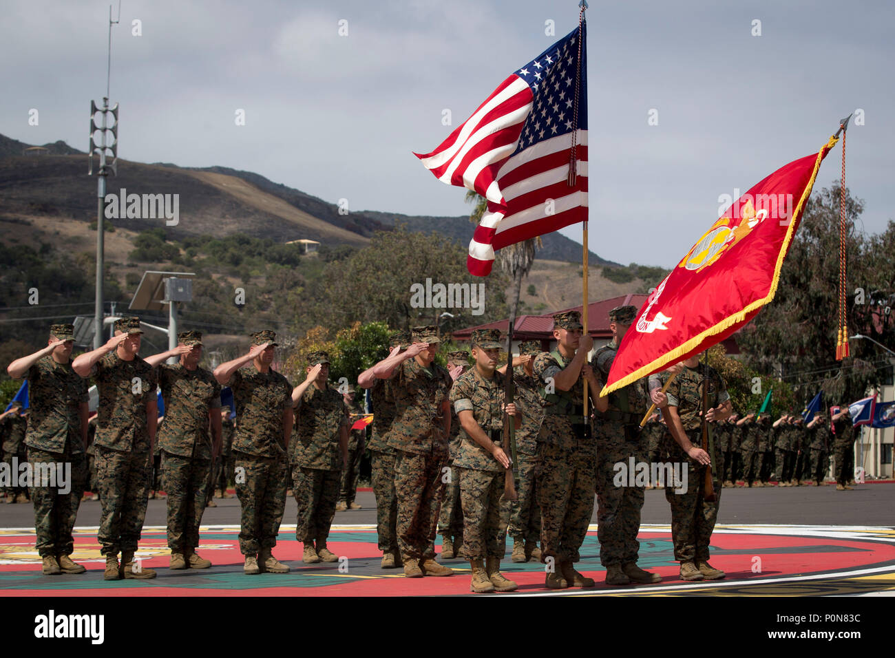 Marines with Infantry Training Battalion (ITB), School of Infantry-West ...