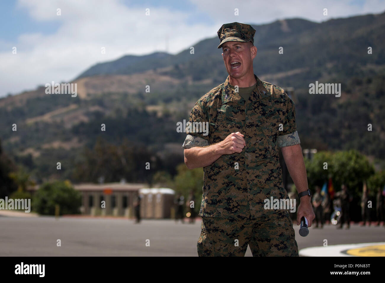 Col. Jeffrey C. Holt, commanding officer, School of Infantry-West (SOI ...