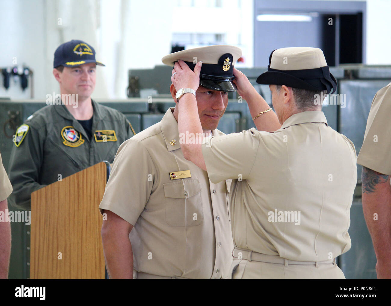 OAK HARBOR, Wash. (June 6, 2018) — Senior Chief Aviation Machinist's ...