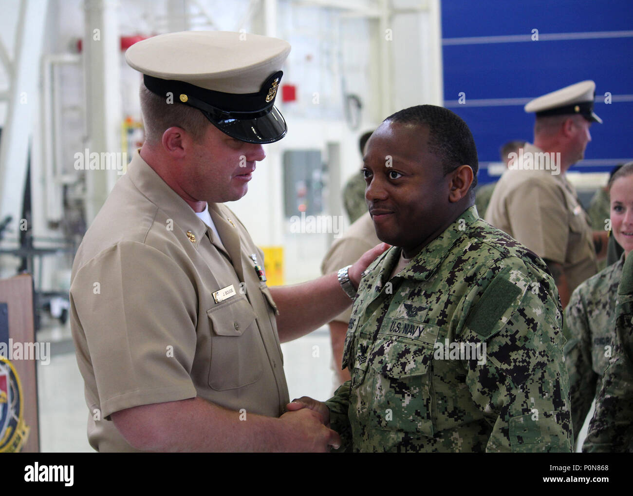 Chief petty officer collar devices hi-res stock photography and images ...