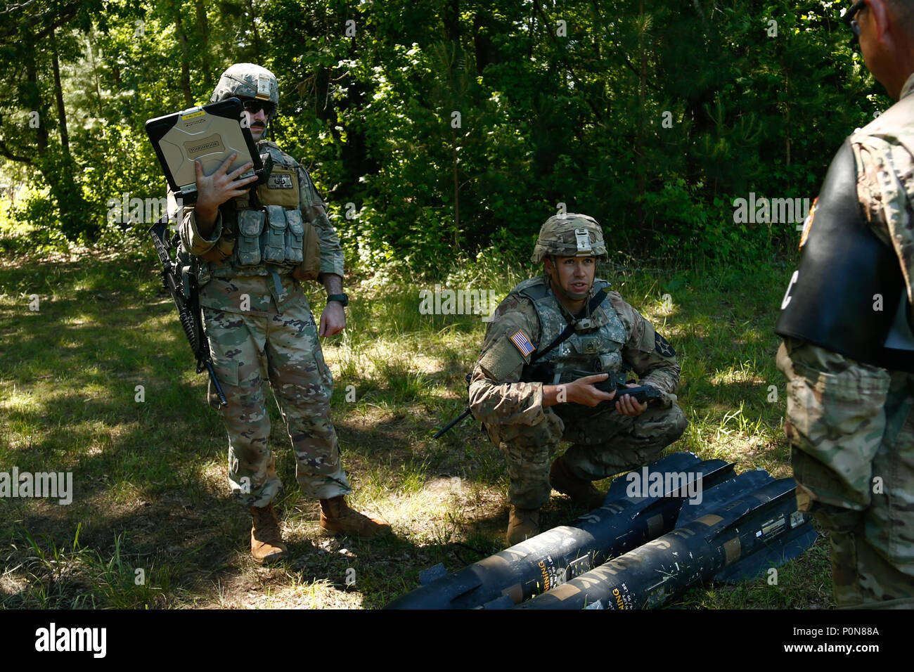 Staff Sgt. Edward Monczynski, an explosive ordnance disposal team ...