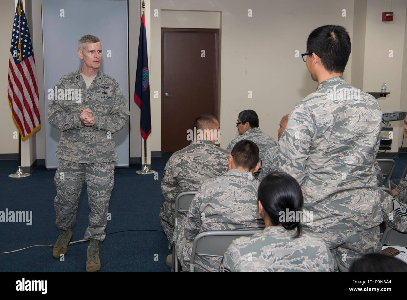 U.S. Air Force Col. Brian McCullagh, 624th Regional Support Group ...