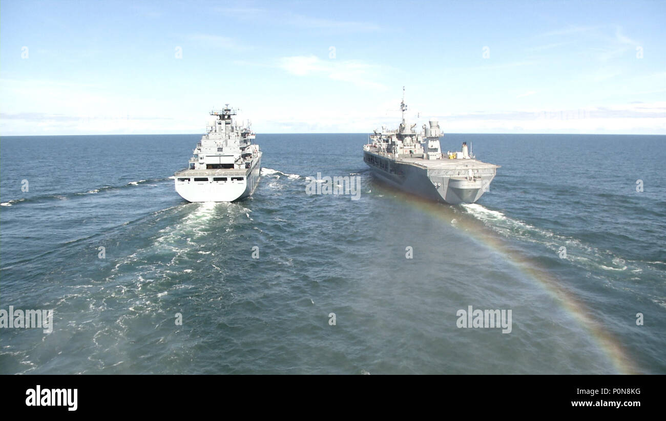 180602-N-NG710-005 BALTIC SEA (June 5, 2018) The Blue Ridge-class ...