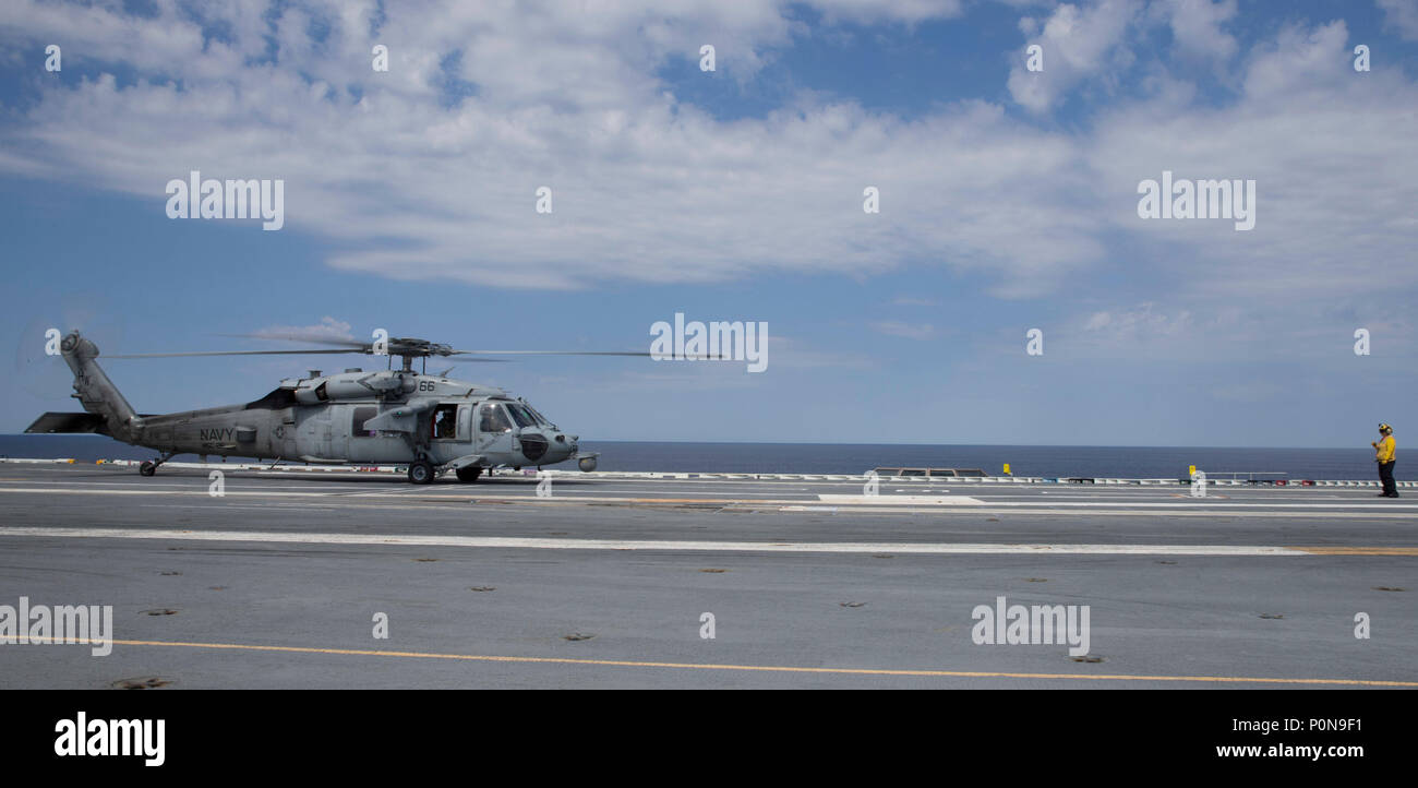 ATLANTIC OCEAN (June 6, 2018) -- Aviation Boatswain's Mate (Handling ...