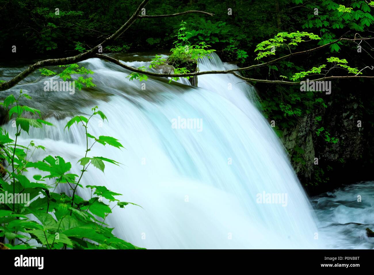 Oirase Gorge Waterfalls Stock Photo - Alamy