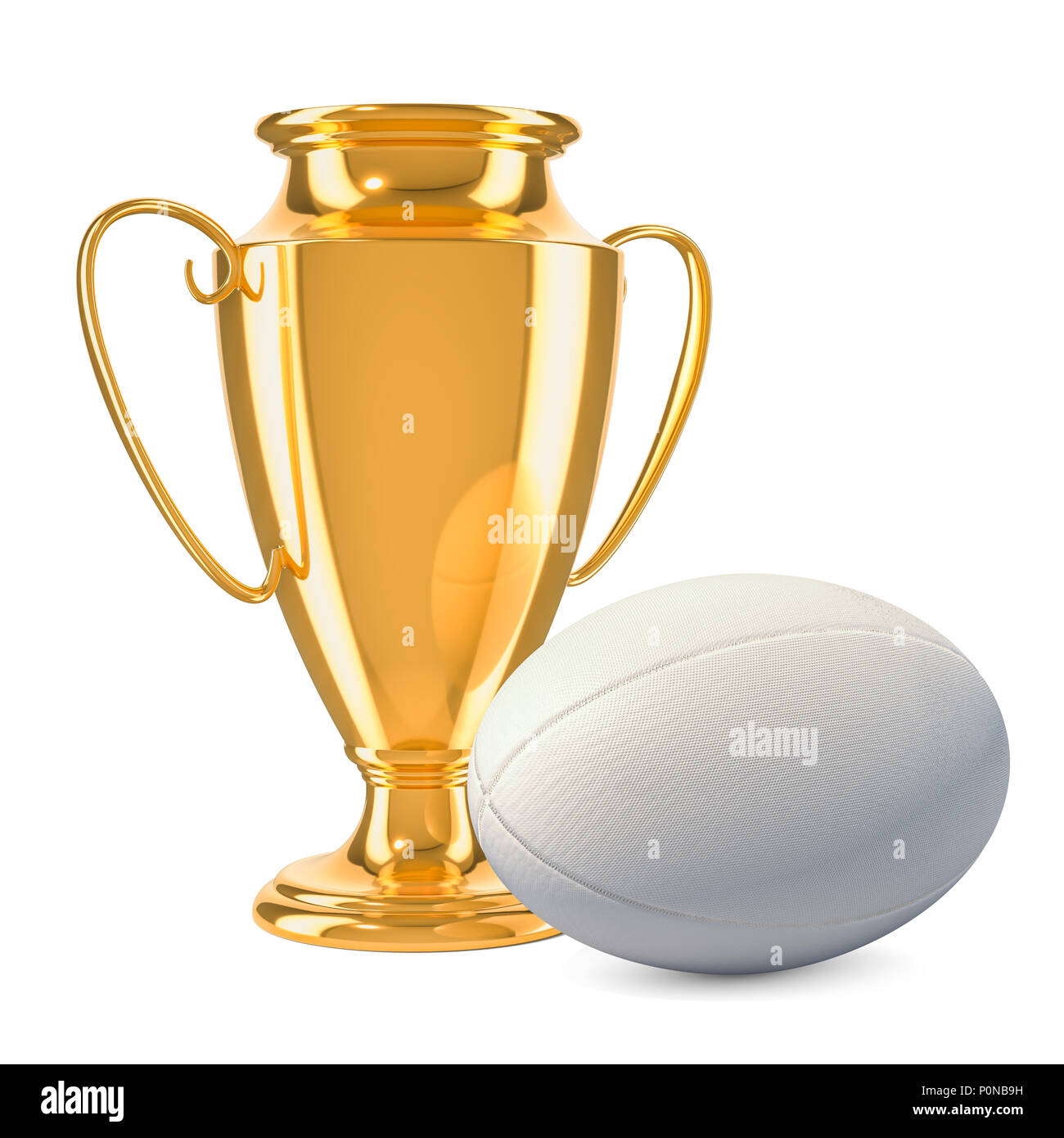 Rugby world cup trophy Cut Out Stock Images & Pictures - Alamy