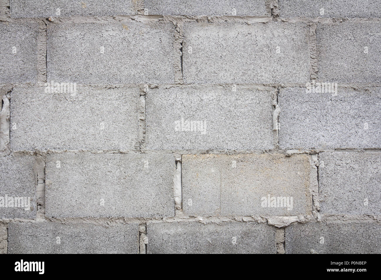 cinder block wall background, brick texture Stock Photo - Alamy