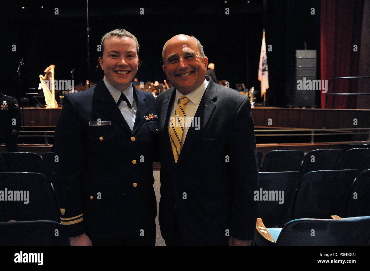 The mayor of Portsmouth, Virginia, John Rowe, saluted hometown hero ...