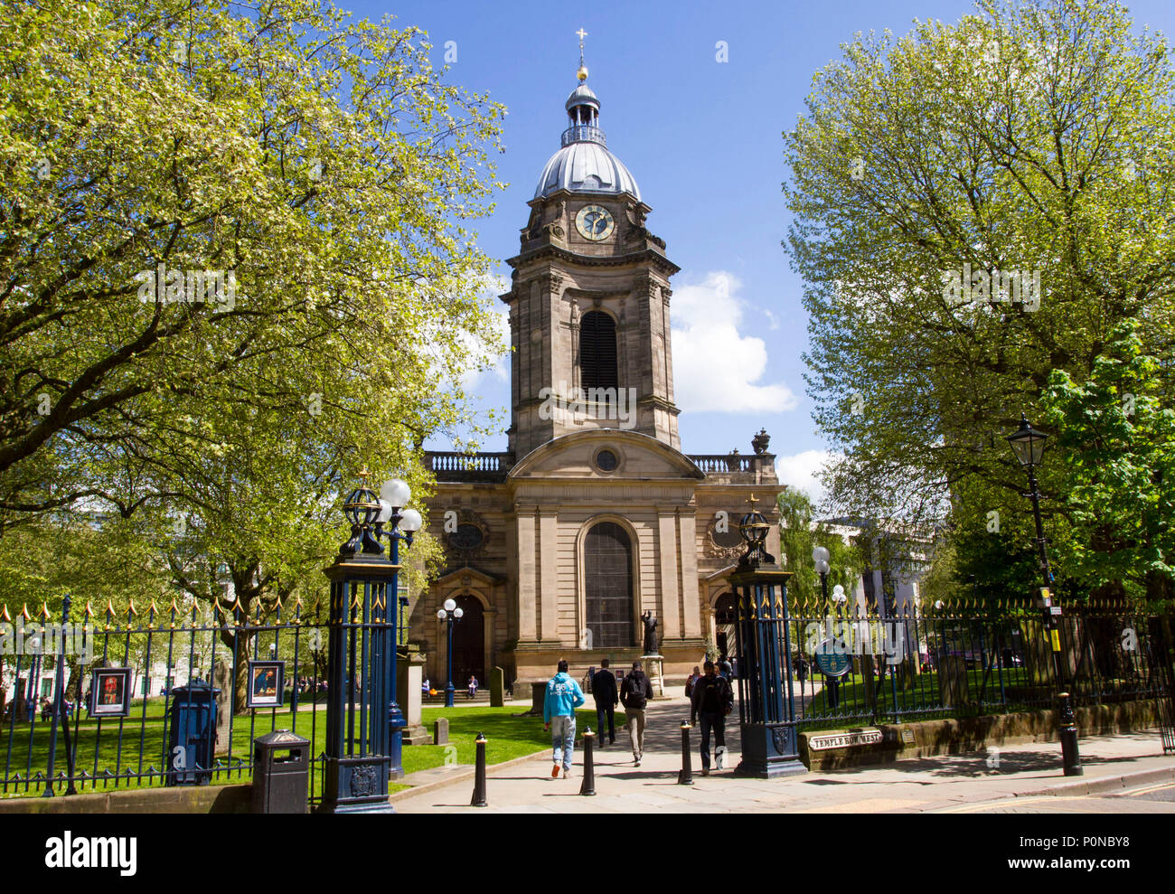 Cathedral Church of St Philip, Colmore Row Stock Photo - Alamy