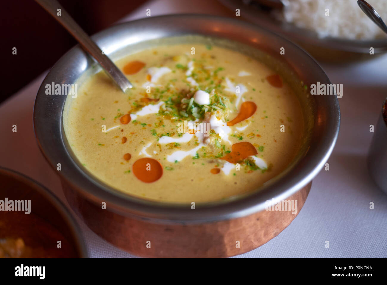 Indian Butter Chicken Stock Photo - Alamy