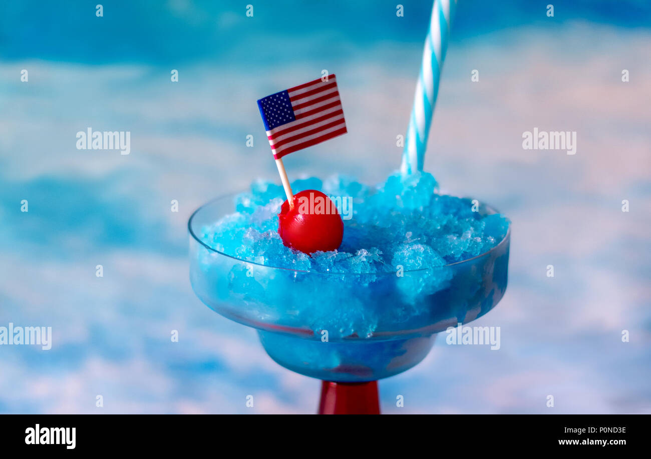 Frozen blue hawaiian hi-res stock photography and images - Alamy