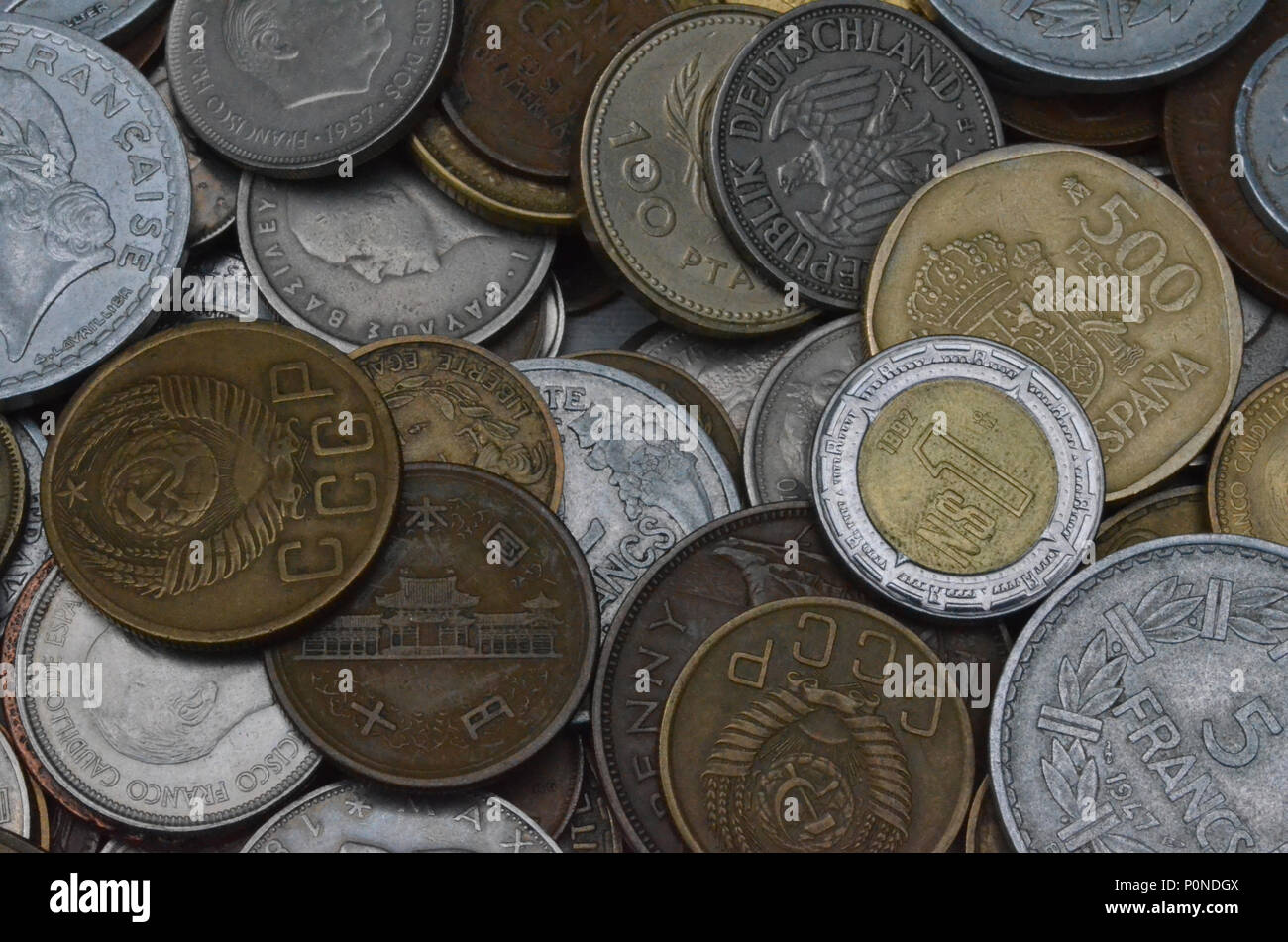 French francs hi-res stock photography and images - Alamy