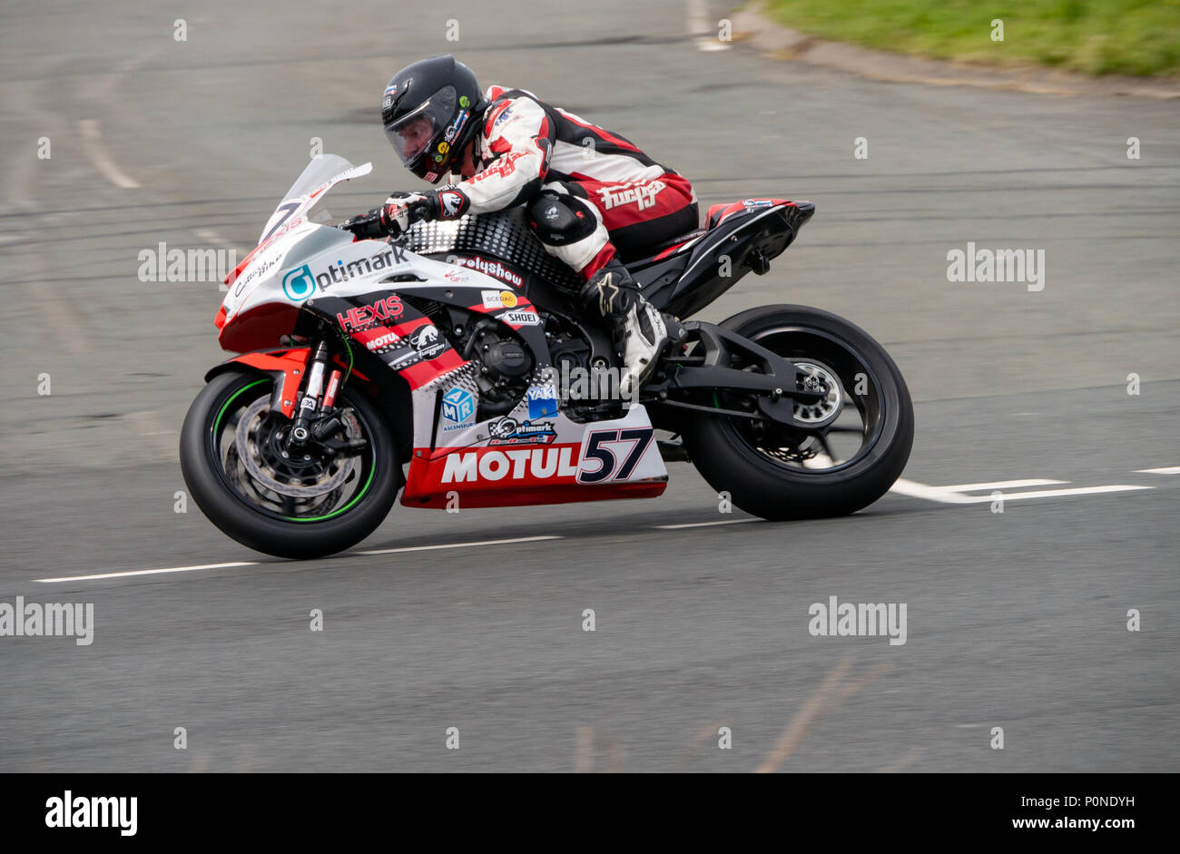 Isle of man tourist trophy track hi-res stock photography and images ...
