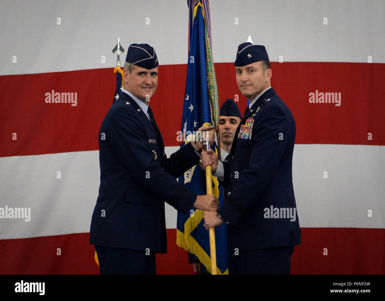 Brig. Gen. Robert Novotny, 57th Wing commander, assumes command from ...