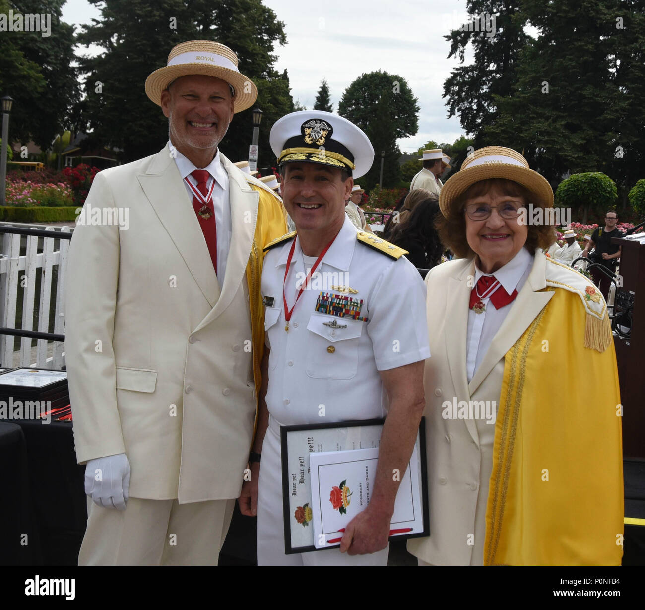 PORTLAND, Oregon (June 08, 2018) Rear Adm. Blake Converse, commander ...