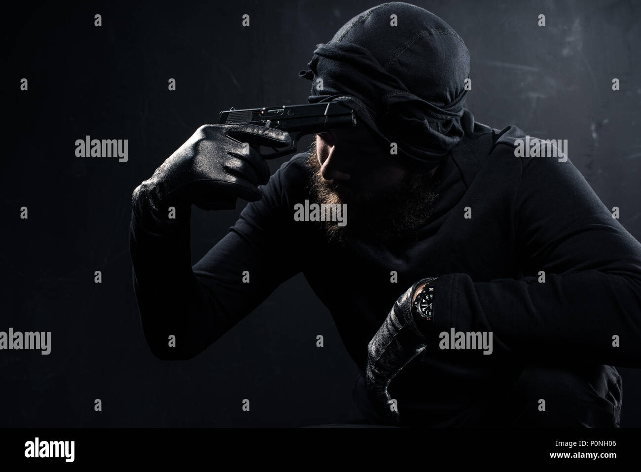 Head burglar hi-res stock photography and images - Alamy